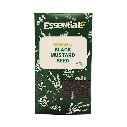 Essential Trading Cooperative - Essential Mustard Seed Black (6 x 50g)