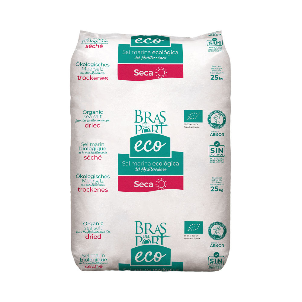 Essential Trading Cooperative - Bras Del Port Fine Sea Salt (25kg)
